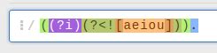 Negative Lookbehind Discussions Regex HackerRank