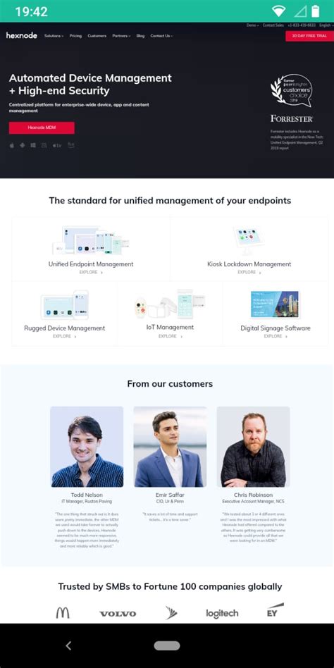 Configure Advanced Website Kiosk Settings For Android Hexnode Help Center