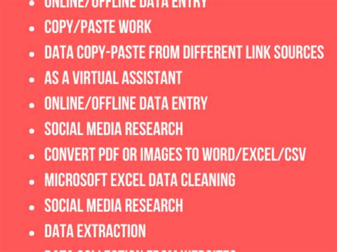 Copy Paste And Excel Data Entry And Web Scraping Upwork