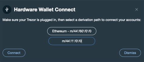 Easily Support Custom Derivation Paths For Ledger And Trezor Wallets