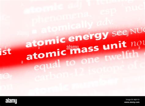 Atomic Mass Unit Definition
