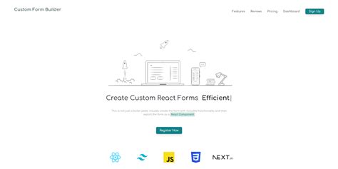 Custom React Form Builder Product Information And Latest Updates 2025