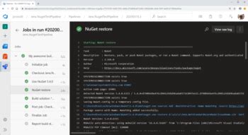 Azure Devops The Nuget Command Failed With Exit Code Packages Failed To Restore Jenx Si