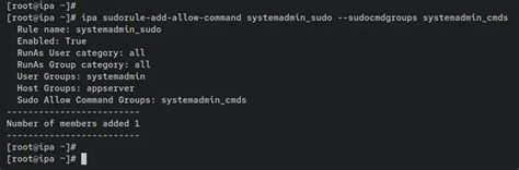 How To Integrate Sudoers With FreeIPA Server