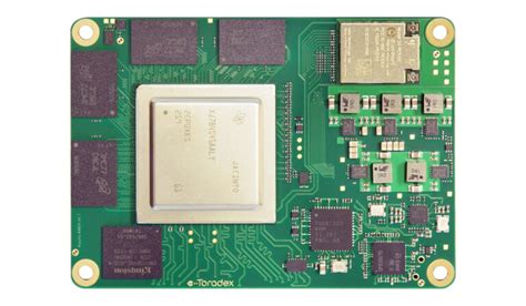 toradex aquila am69 som features ti am69a octa core cortex a72 ai soc