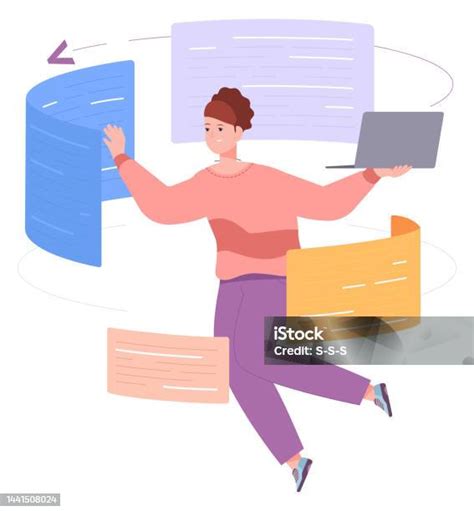 일하는 여성 프로그래머 소프트웨어 개발 엔지니어 캐릭터 개념에 대한 스톡 벡터 아트 및 기타 이미지 개념 개발 남자