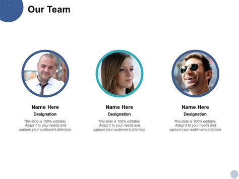 Our Team Introduction Ppt PowerPoint Presentation Inspiration Graphics Design