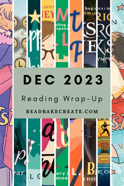 December 2023 Wrap Up And January 2024 Plans Read Bake Create