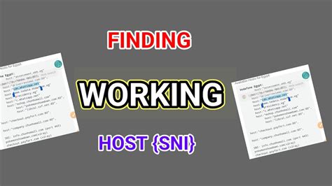 How To Find A Working Bug Host Sni New Method All Countries Youtube