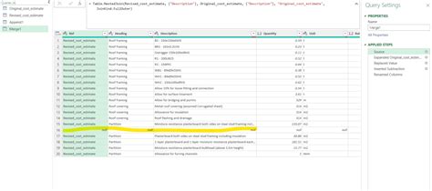 Having A Differences Column As Opposed To A Grand Total Column • Power Query • Excel Forum