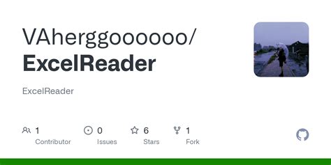 GitHub VAherggoooooo ExcelReader ExcelReader