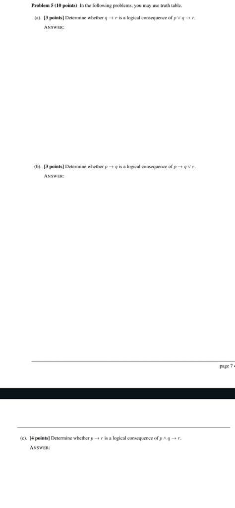 Problem 5 10 Points In The Following Problems StudyX
