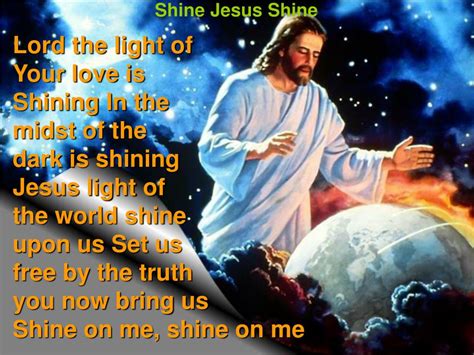 Ppt Shine Jesus Shine Powerpoint Presentation Free Download Id4524863