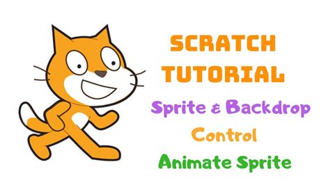 Add Sprite And Backdrop Use Of Control Block Animate A Sprite Scratch Subhadip Nath Youtube