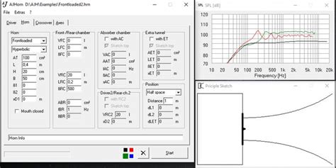 Ajhorn Loudspeaker Simulation Software