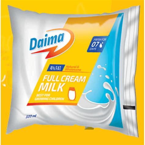 Daima 500 Ml Full Cream Milk Pouch Price From E Mart In Kenya Yaoota
