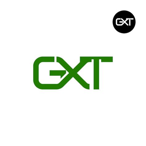 Premium Vector Gxt Logo Letter Monogram Design