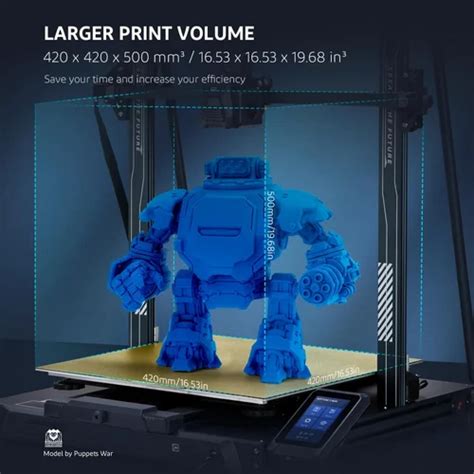 Elegoo Neptune 4 Max Fdm 3d Printer Massive Printing Size Of 420x420x500mm At ₹ 42000piece