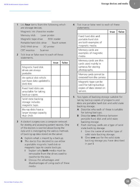 Grade 9 Ict Worksheet Pdf