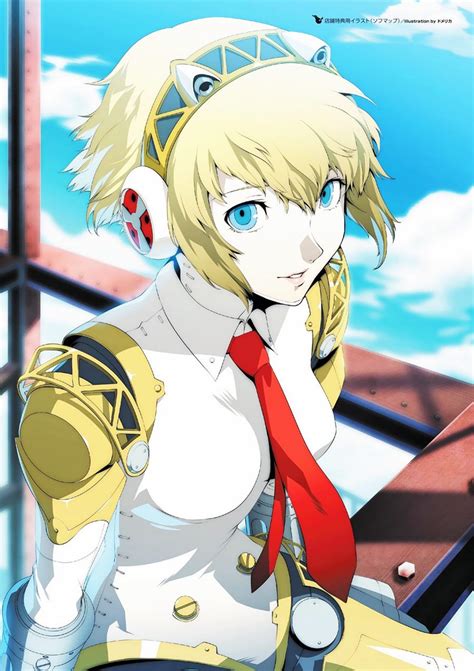 Aigis Illustration Persona 5 Anime Character Art Cute Anime Character