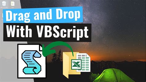 Drag And Drop With Vbscript Youtube