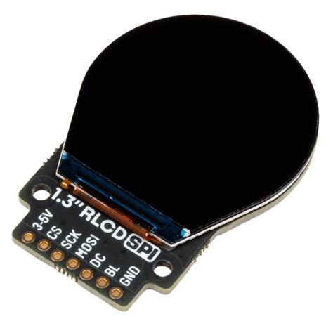 SPI Colour Round LCD X Breakout Buy In Australia PIM Core Electronics