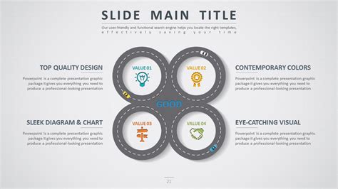 Road PowerPoint Template Presentation Templates GraphicRiver