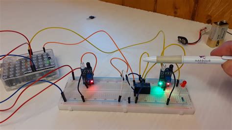 Model Railway Block Detection Ir Sensor Arduino Youtube