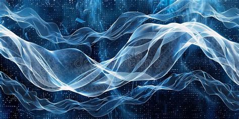 Exploring The Digital Realm A Visual Journey Through Quantum Le Stock