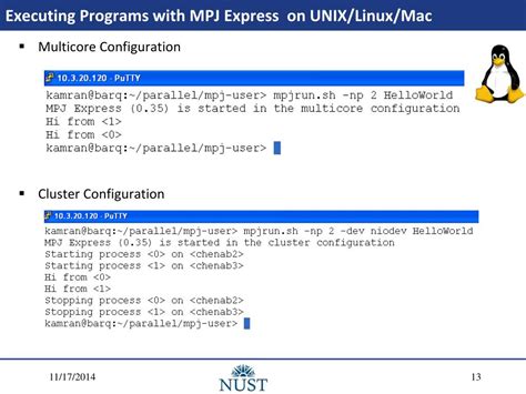 Ppt Mpj Express An Implementation Of Mpi In Java Version 035 Beta Release Powerpoint