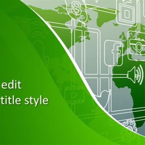 Free Globalization PowerPoint Template Powerpoint Templates Powerpoint Template Free Powerpoint