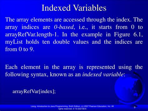 Ppt Chapter 6 Arrays Powerpoint Presentation Free Download Id9134097