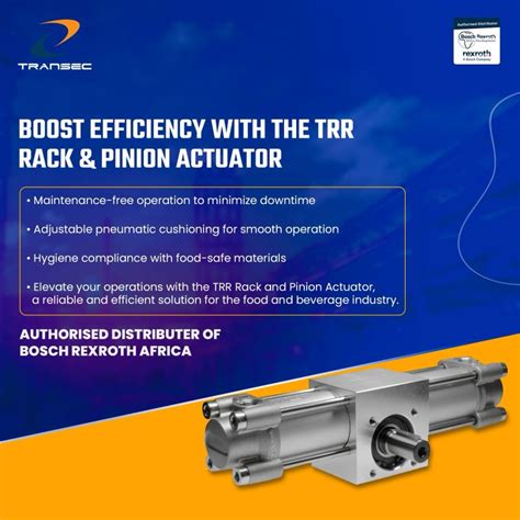 Industrialautomation Foodandbeverage Boschrexroth Transec Efficiency Maintenancefree