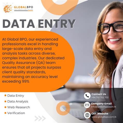 Global Bpo Sri Lanka On Linkedin Dataentry Datamanagement