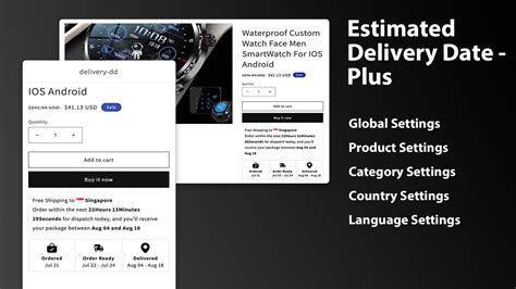 Estimated Delivery Date Plus App Reviews Estimated Delivery Date Plus Feedback Ratings