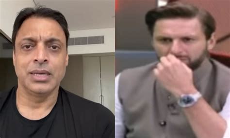 Shahid Afridi Lashes Out At Shoaib Akhtar After He Said Shaheen Afridi