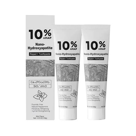 Nano Hydroxyapatite Toothpaste 10 Hydroxyapatite Toothpastes For Enamel Protection And Tooth
