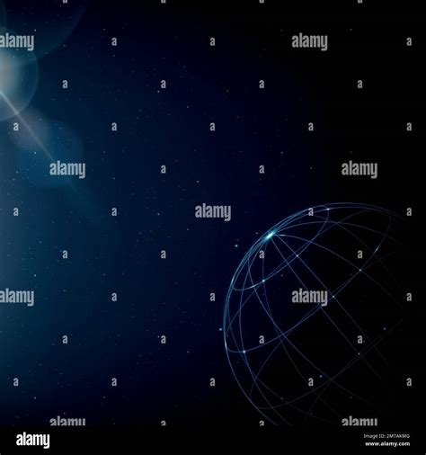 Global Networking Technology Background Vector Digital Communication Stock Vector Image And Art