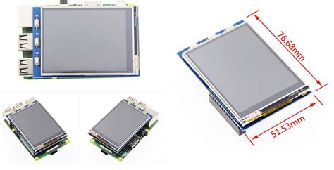 28 Inch Raspberry Pi Display Touch Screen Spi 320x240 Display For
