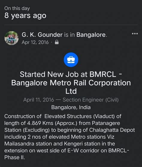 gopi krishnan on linkedin iam happy to share that i completed 8 years