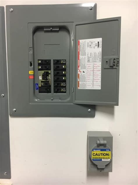 Portable Generator Interlock Connections Mebane Electrical Services