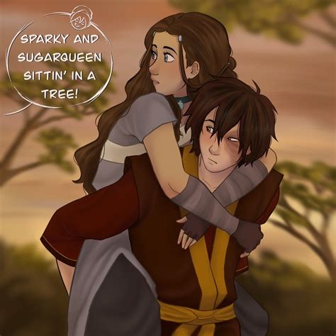 Image Tagged With Zutara Zutara Fanart Zuko X Katara Parkiebearr