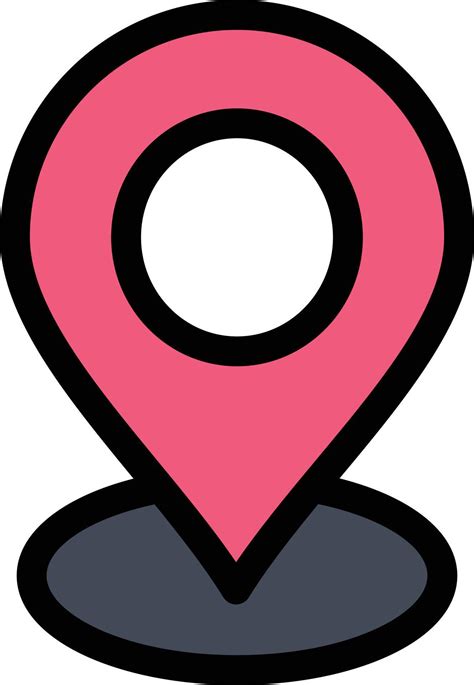 Location Map Marker Pin Flat Color Icon Vector Icon Banner Template 13507660 Vector Art At Vecteezy