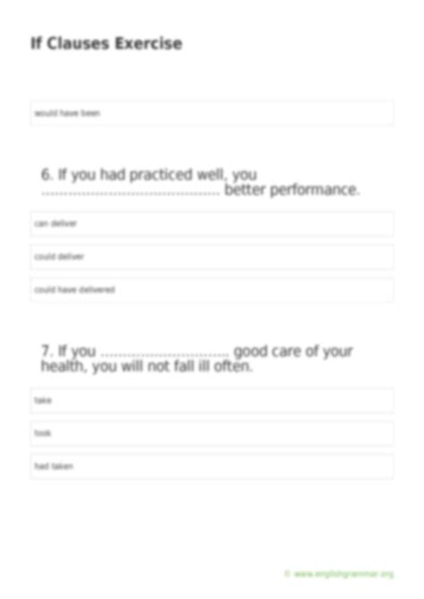 SOLUTION If Clauses Exercise Studypool