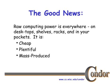 PPT High Throughput Computing On Commodity Systems PowerPoint Presentation ID