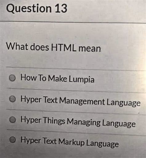 What Does “html” Mean Global Nerdy