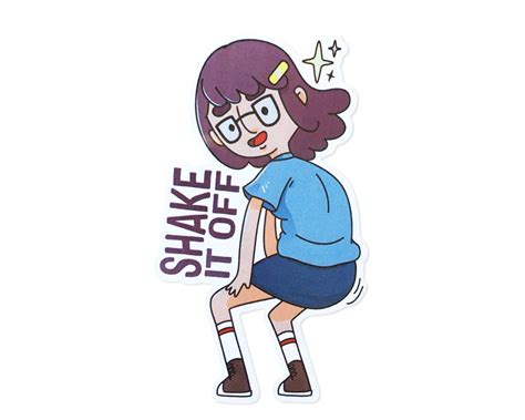 Tina Twerk Qty2 Bobs Burgers Belcher Louise Motivation Funny Sarcasm Laptop