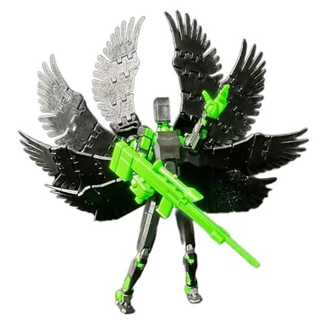 Mixmart Model Kits T13 Action Figure With 8 Wingswomens Accessoriesupgradedtitan 13 Action