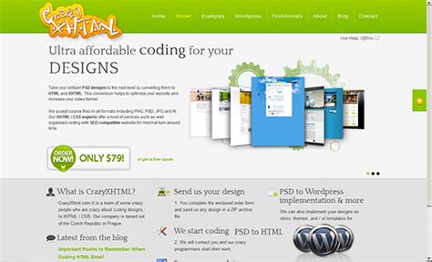 psd to html — 20 psd to html service providers 2024