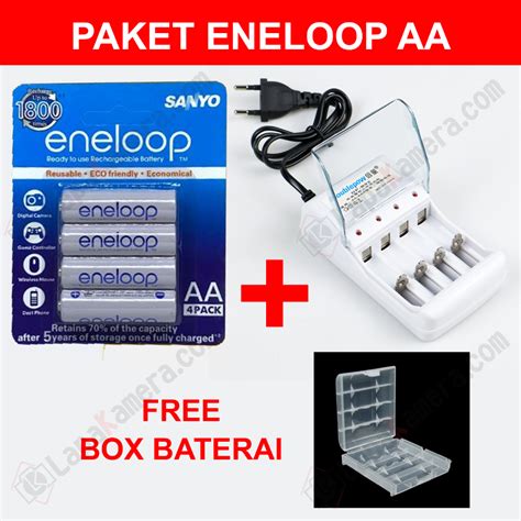 Jual Baterai Eneloop Aa Enelop Recharge Shopee Indonesia